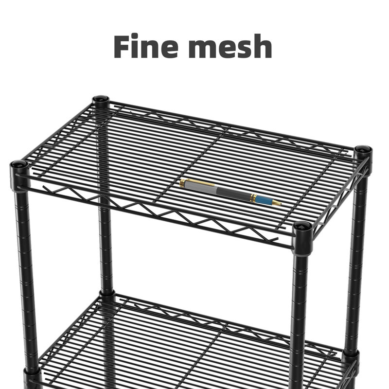 Ebern Designs 5-Tier Adjustable Wire Shelving Storage Rack | Wayfair